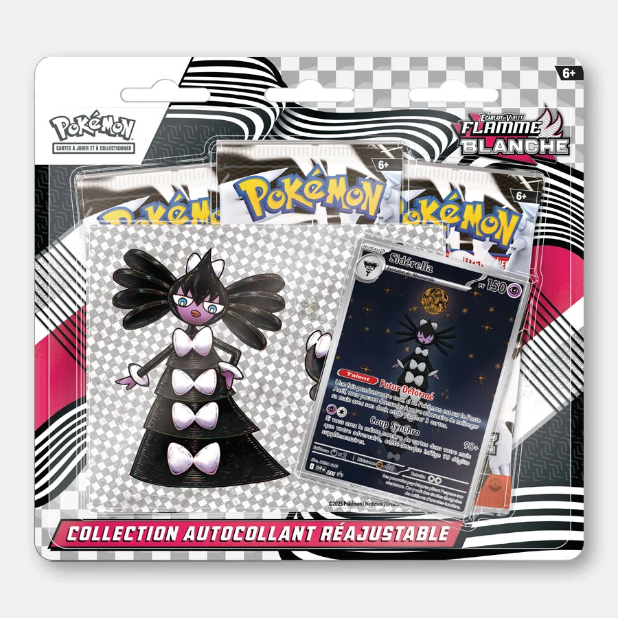 Pokemon Tripack EV10.5 Flamme Blanche Sidérella - Kuro Star