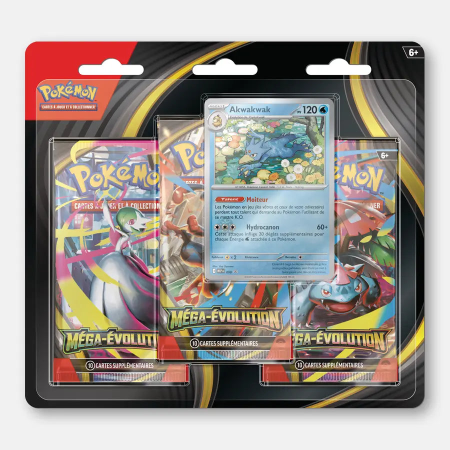 Pokemon Tripack Méga Evolution - Tripack ME1 - Kuro Star